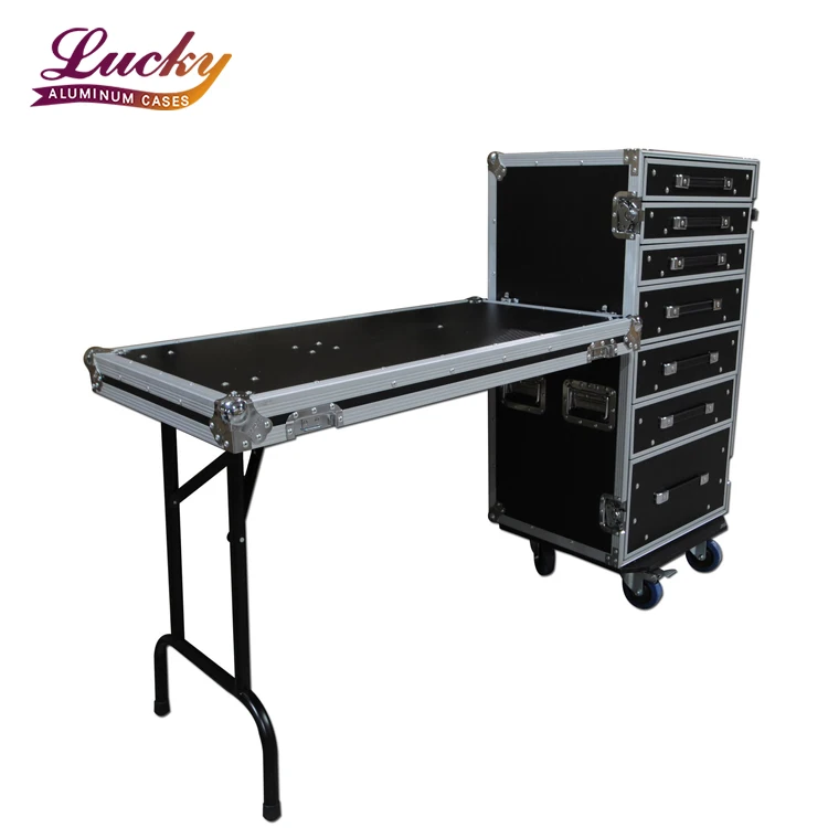 Aluminum Drawers Table Road Case Flight Case - Buy Table Road Flight ...