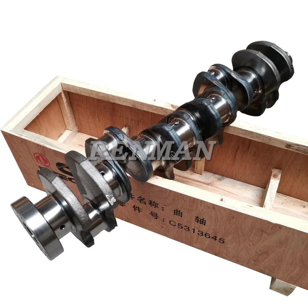 Cummins motor 6ISBE ISB 5.9 ISBE Diesel Parts Crank Shaft Crankshaft ...