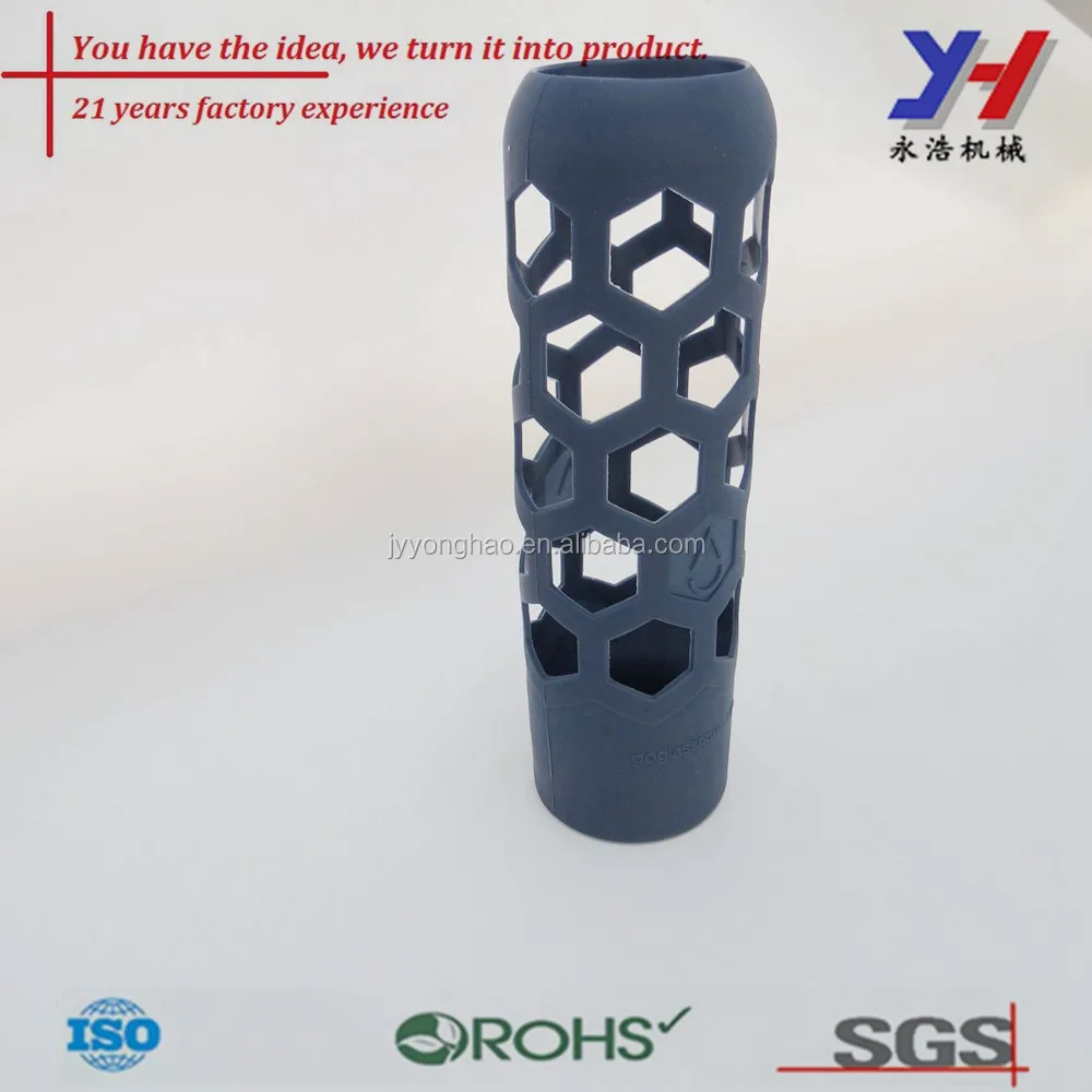 Professional Custom Shape Glass Bottle Silicon Protection Sleeve - Buy ...