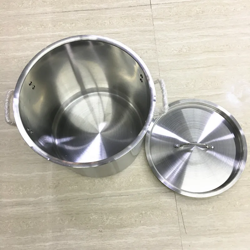 3-ply Bottom Stainless Steel 304 Pot Kit /stainless Steel Soup Pot Beer ...