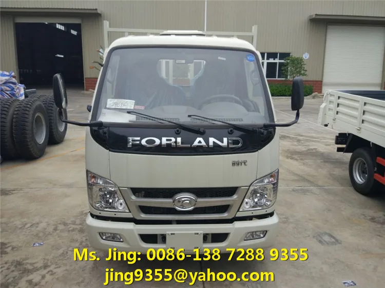 High Quality Foton Forland 2.5 Tons Mini Cargo Lorry Truck For Sale In ...