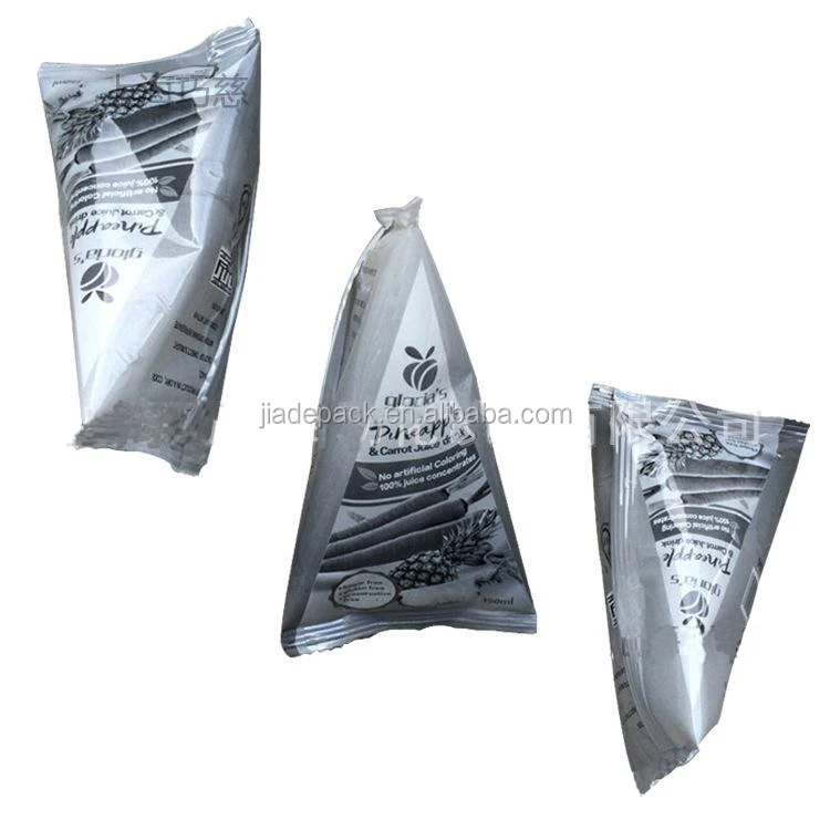 Máquina envasadora triangular de jugos y agua, automática| Alibaba.com