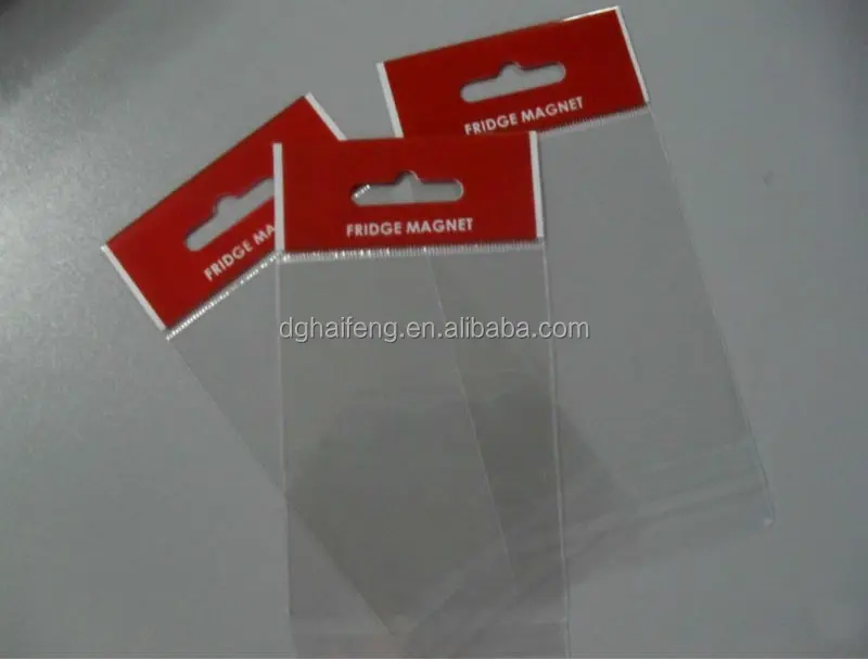 OPP Plastic Header Card Opp Bag - Moisture Proof & Customizable