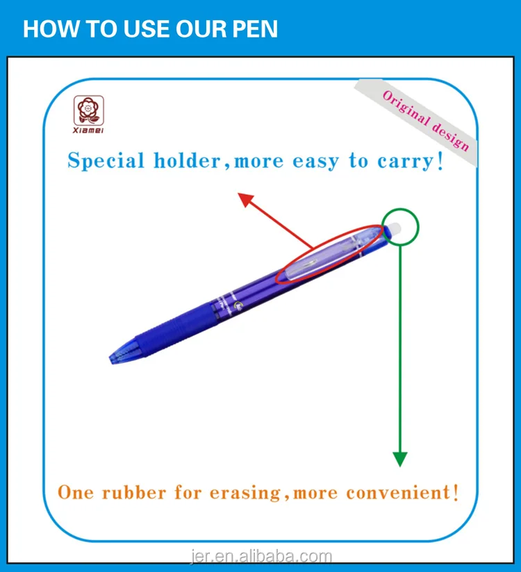 Remove By Friction Blue Frixion Ball Pens 0.5 - Buy Blue Frixion Pens ...