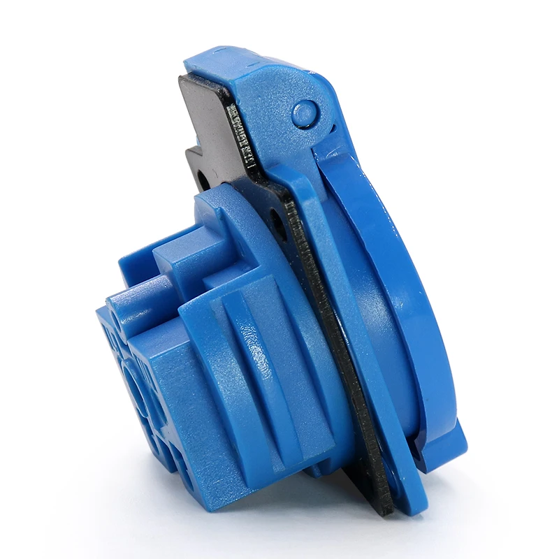 French Waterproof Connector Socket with Safety Shutter 16A 250V IP44