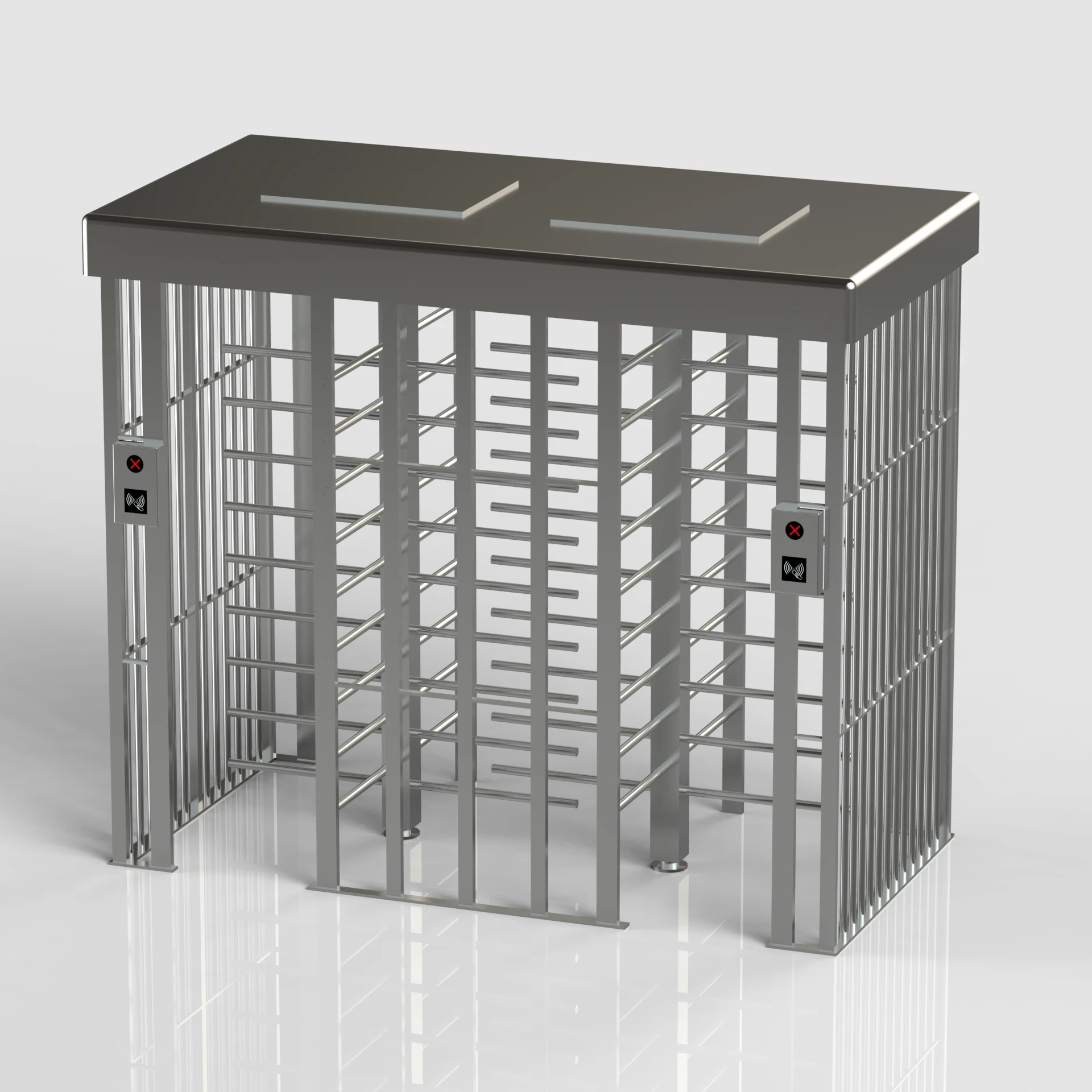 Revolving Gate 3 Arms Full Height,120 Degree Full Height Turnstile ...