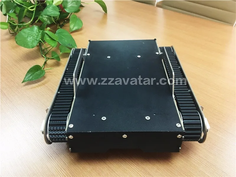 Portable Small Robot Wheelchair Rubber Track Vehicle Tracks and Chassis