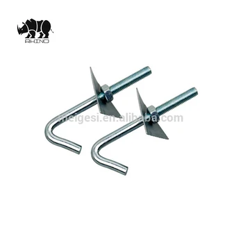 L Hook,L Bolt With Nut And Triangle Washers - Buy L Bolt With Nut And ...