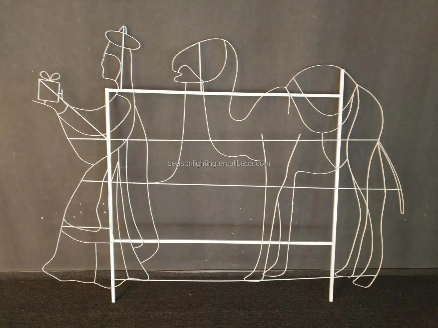 Rope Light Nativity - Buy Lighted Outdoor Nativity Scenes,Outdoor ...