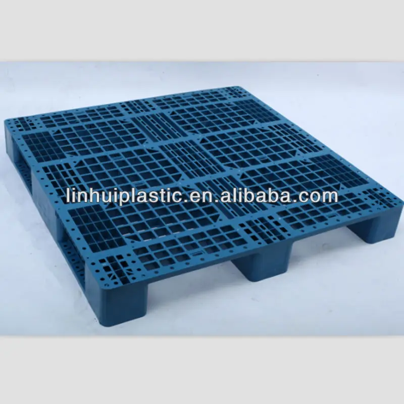 Red Color Single Faced Plastic Pallet 1.00m X 1.20m That Could Work In ...