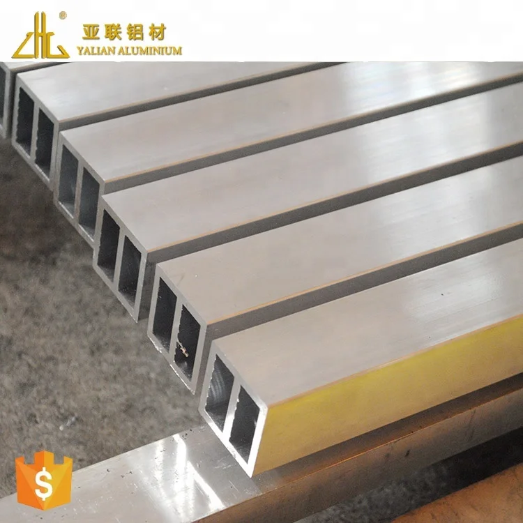 Good! Hot Rectangular Aluminum Extrusions Profiles With Size/ Shape ...