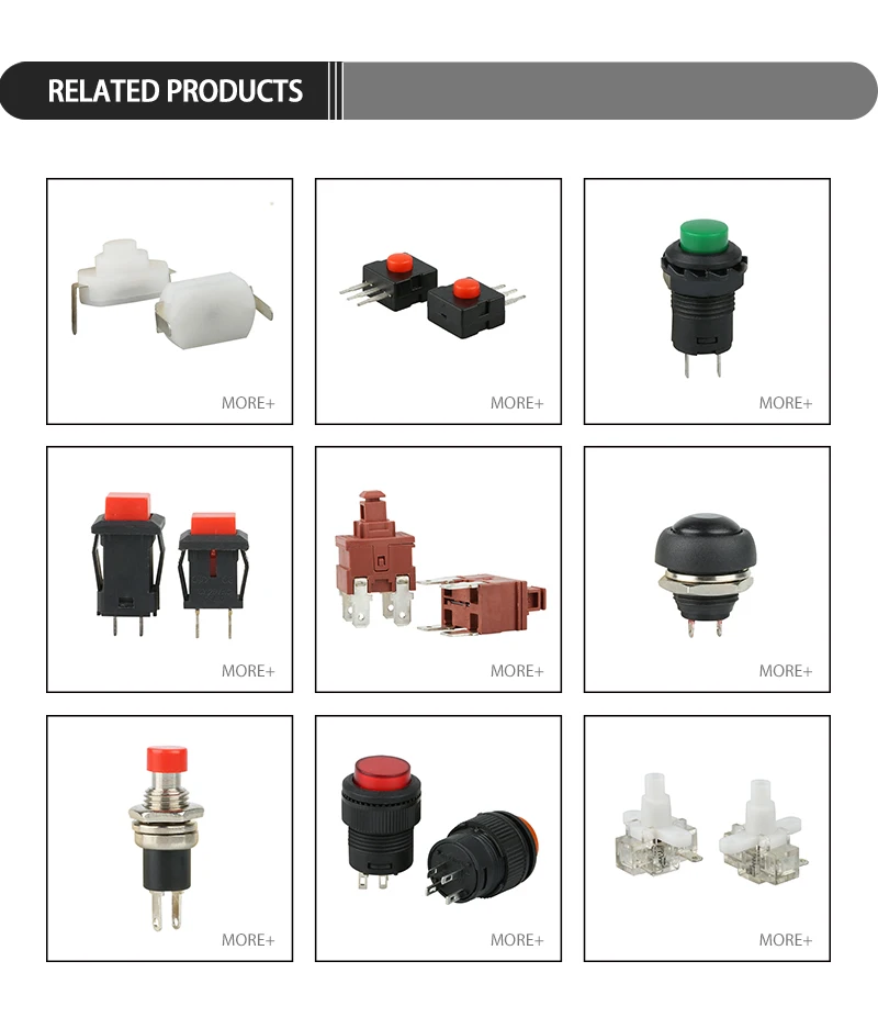 Momentary Led Push Button Switch Double Pole Rocker Switch Push Button ...