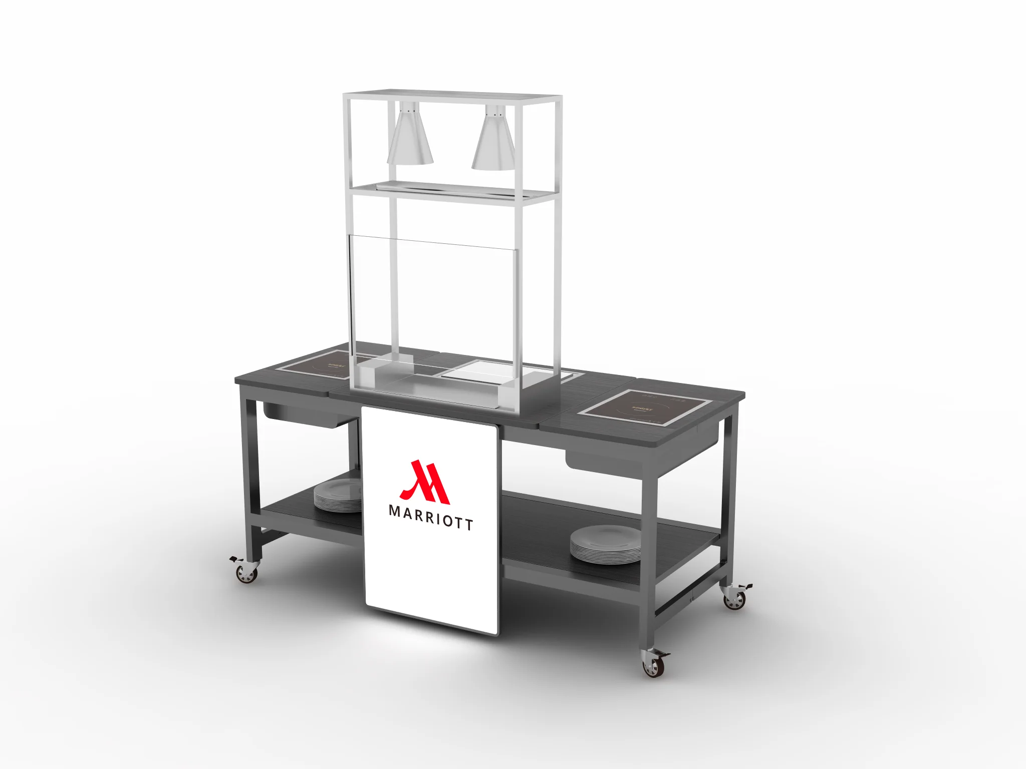 Tking Buffet Station Folding Buffet Kitchen Ware Tableware Hotel Ware ...