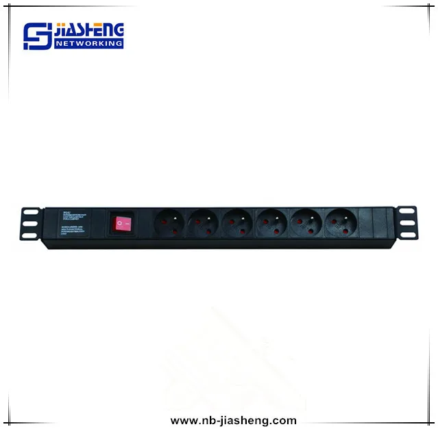 19"1u German Type Pdu Socket German Type Power Distribution Unit 8ways ...