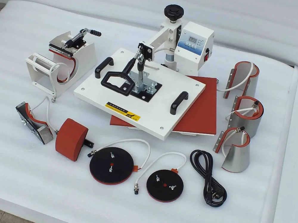 8 In 1 Multifunction Combo Heat Press Machine/all In One Combo Heat ...