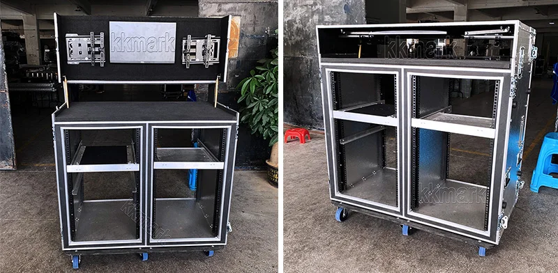 Media Image Control Flight Rack Case for Video Tricaster