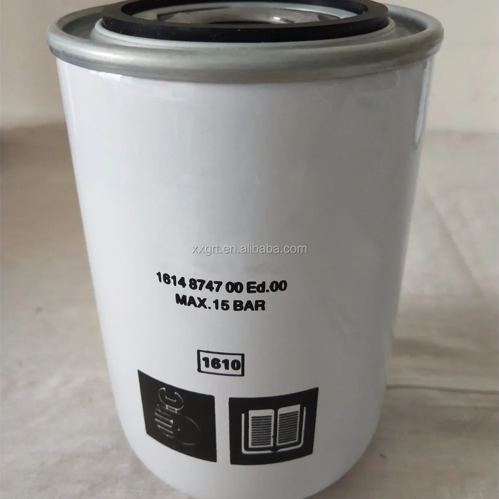 Pressure 7.25 Bar Oil Filter 1513 0337 01 for Compressor