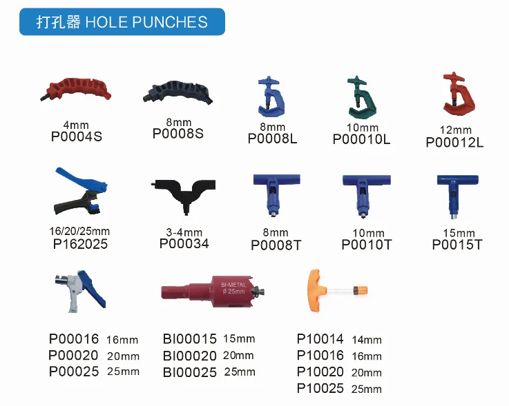 PE Pipe Hole Punch - Efficient Irrigation Solutions