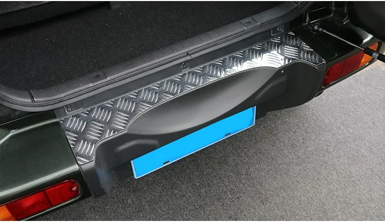 Aluminium Rear Bumper Guard Board For Suzuki Jimny 2007-2017 - Buy Rear ...