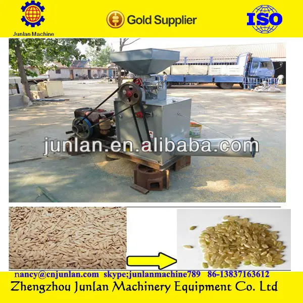 Rice Thresher and Polisher Machine - Efficient Hulling