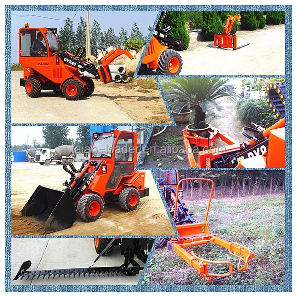 DY840 Mini Loader - Compact & Powerful Front End Loader