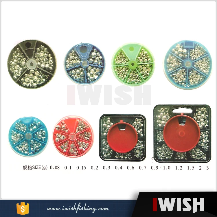 Fishing Cheap Price Different Round or Olive Shapes Split Shot Molds ...
