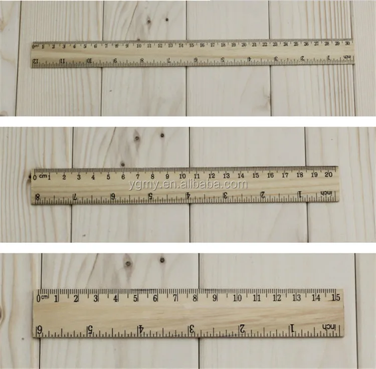 Japan Korea Wooden Ruler Children Student Gift Stationery Ruler - Buy ...