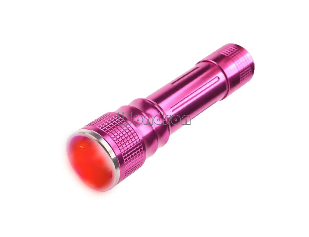 3w Waterproof Mini Handheld Red Light Torch Signal Flashlights - Buy ...