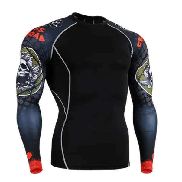 Custom Sublimated MMA Rash Guards - OEM Design & Printing