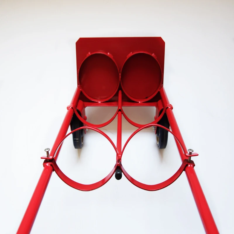 40l Oxygen Argon Carbon Dioxide Bottle Tiger Car Cylinder Pull Cart ...