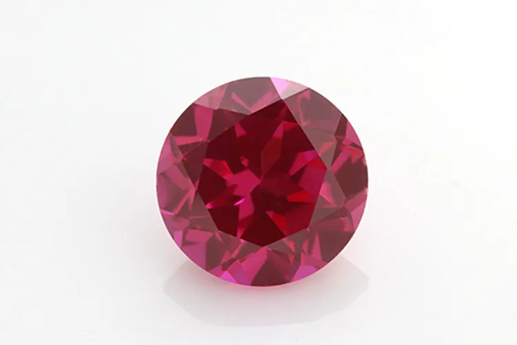 Fashion 5# Natural Cut Synthetic Ruby - Buy Synthetic Ruby,Natural Cut ...
