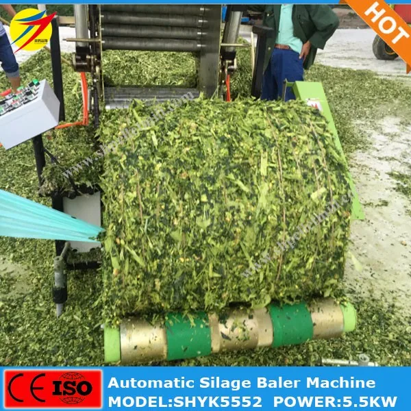 Silage Baler Machine For Grass,Hay And Straw Baler Machine/corn Round ...