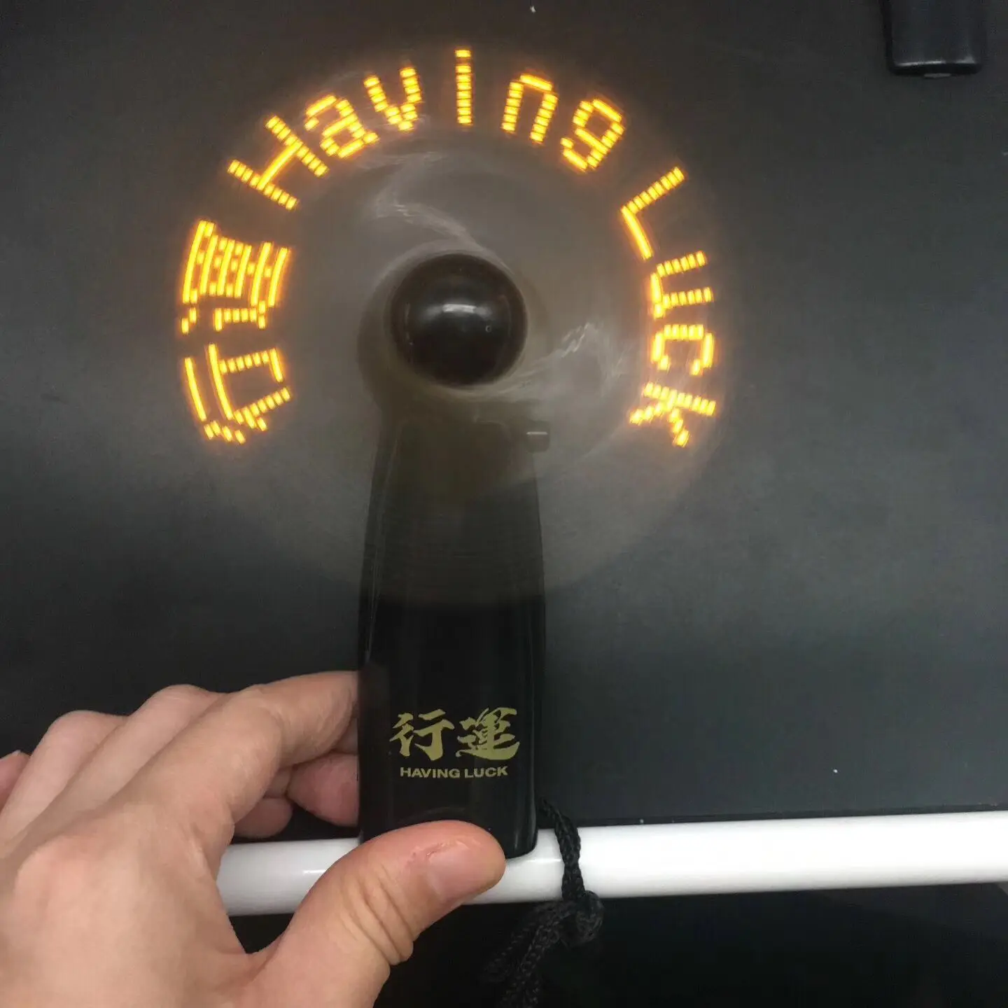 Flash Custom Programmable Led Message Handheld Fan - Buy Led Custom ...