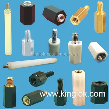 Aluminum Standoff Nylon Pcb Spacer Support Nylon Hexagon Threaded ...
