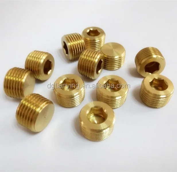 Copper Npt Brass Male Plug For Mold Cooling Plug - Buy Male Female Plug ...