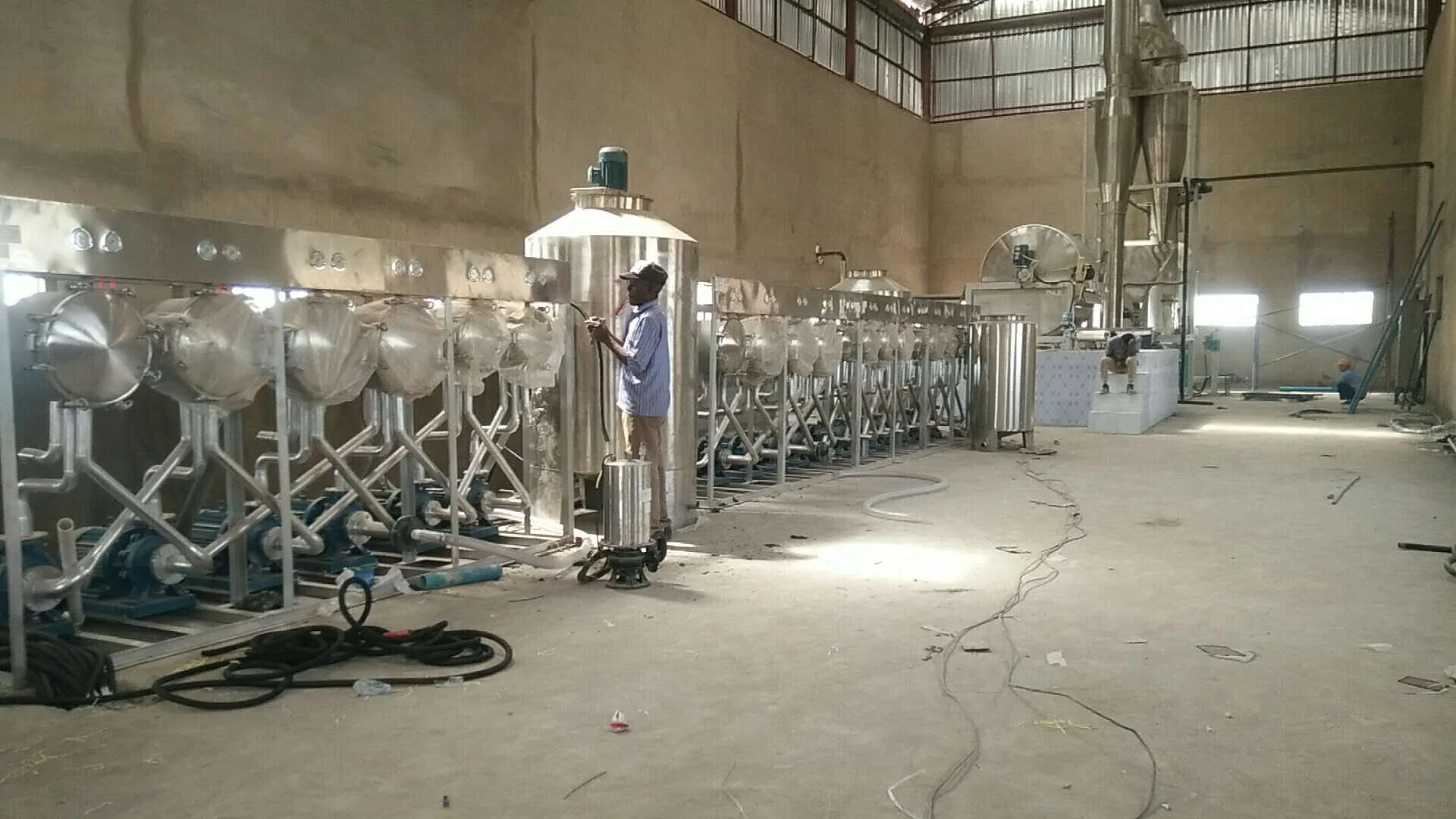Cassava Starch Processing Plant/cassava Starch Extraction Machine - Buy ...