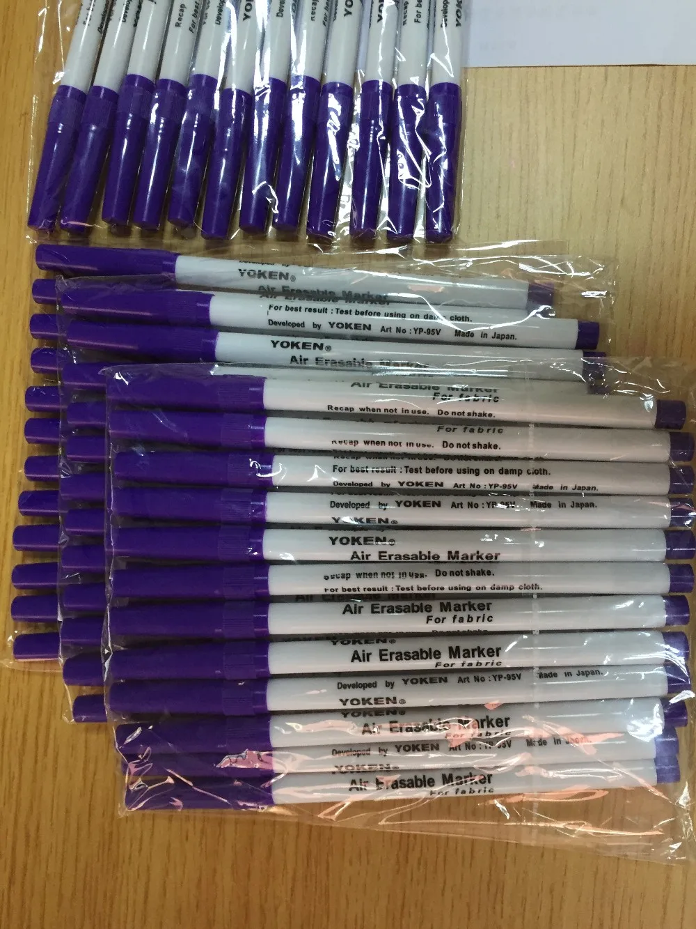 Yoken Air Erasable Pen Vanishing Ink Pen For Cloth Material Marker ...