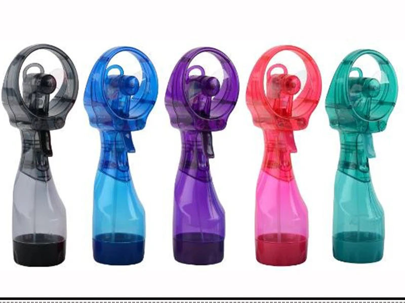 Deluxe Handheld Battery Operated Water Spray Fan Buy Water Spray Fan