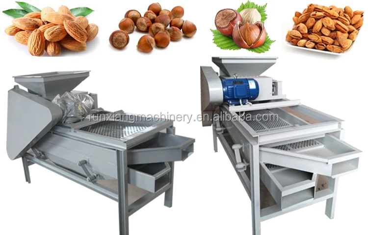 Hot Sale Hazelnut Pecan Nuts Dehulling Cracking Nut Huller Cracker ...