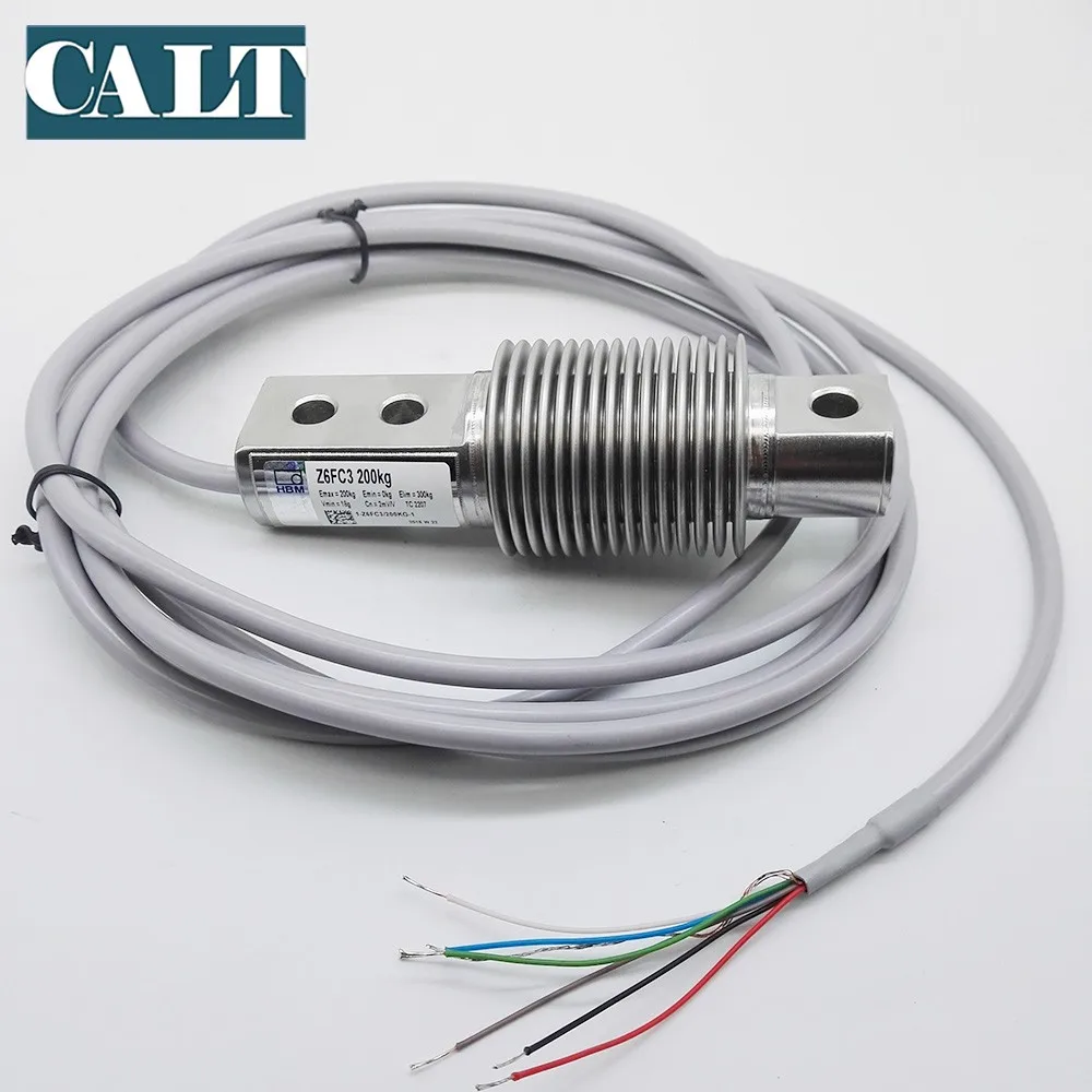HBM Z6FC3 Load Cell Sensor - 50KG to 500KG Capacity, IP68 Stainless ...