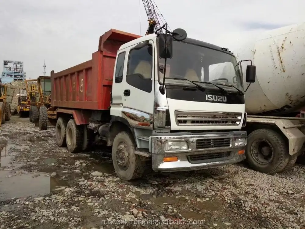 Used Original Japan Isuzu Dump Truck Of Isuzu Forward Tipper Truck ...