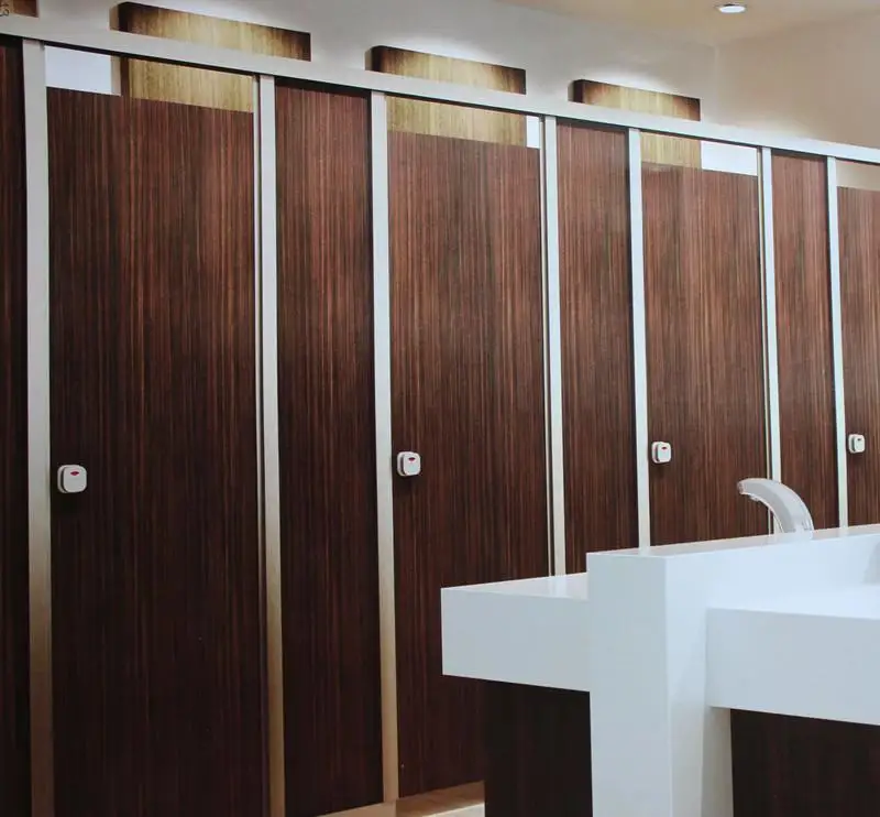 13mm 19mm Solid Phenolic Core Hpl Toilet Partition Hpl Toilet Cubicle ...