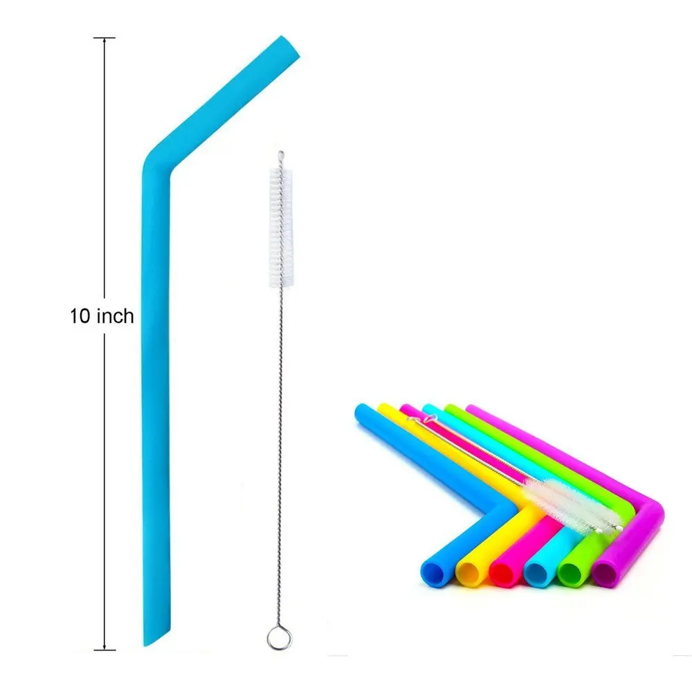 Reusable Silicone Straws - Eco-Friendly Drinking Solutions