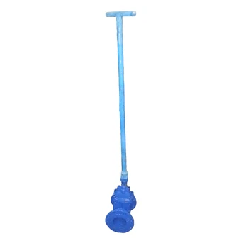 Soft Seated Buried Gate Valve With Stem Cap And T- Key - Buy Buried ...