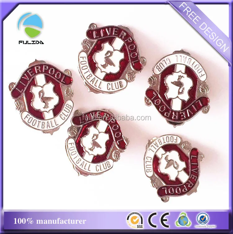 Custom Football Pin Badge Football Collar Pin - Buy Football Pin ...