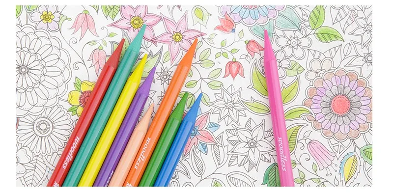 Art Supplier Premium Drawing Colouring Pencil Woodless Colored Pencil ...