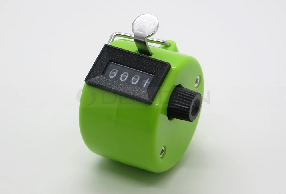 8 Color In Stock Four-digit Plastic Shell Mechanical Tally Counter Hand ...