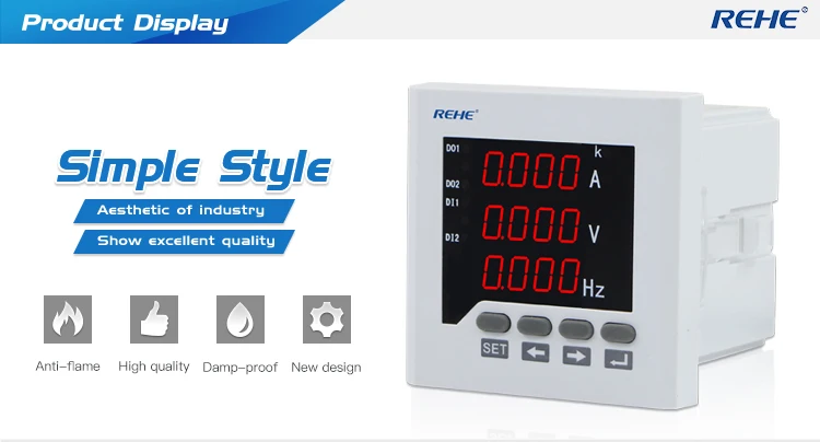 Data Logger For Current Voltage Frequency Digital Analog Single Phase ...