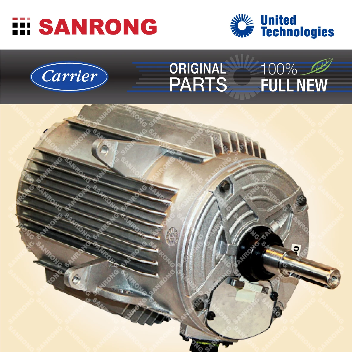 00ppg000007201a Condenser Fan Motor For Carrier 30rb 30rq Chillers ...