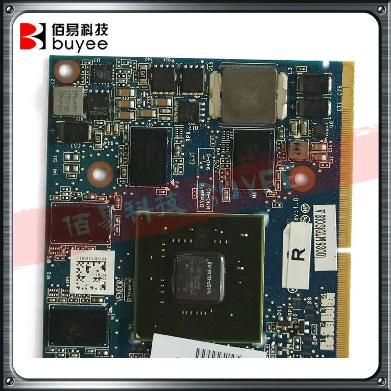 Graphic Card For Hp Fx880m 5100m 8540w 8540p 1gb N10p-glm-a3 595821-001 ...